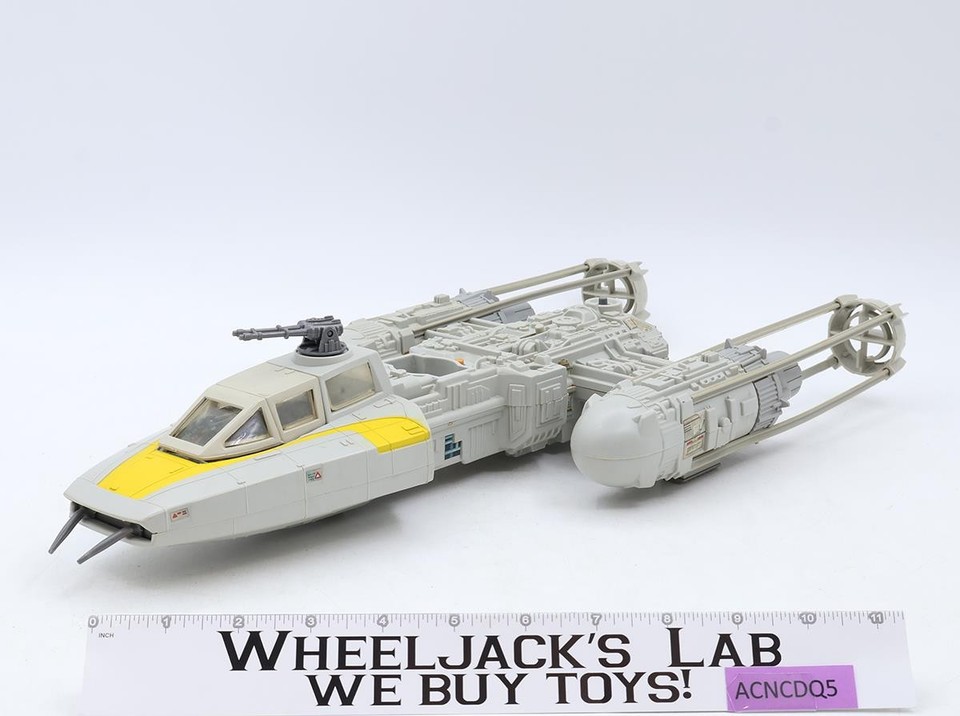Y-Wing Fighter 100% Complete WORKS Star Wars ROTJ 1983 Kenner Vintage ...
