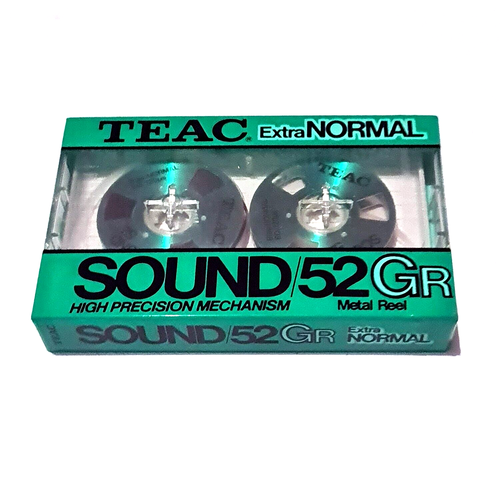 TEAC Sound 52 Green R2R Normal Position Type I Blank Audio Cassette ...