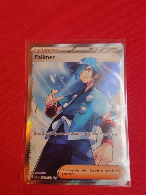Pokémon TCG Falkner Scarlet & Violet - Paldea Evolved 251/193 Holo ...