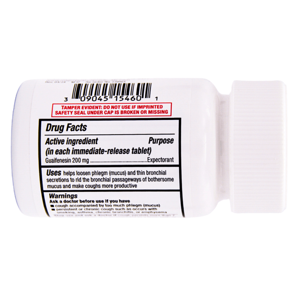 Major Guaifenesin 200 mg - 100 Tablets - No DM | Mucinex (3-2027) - 2 ...