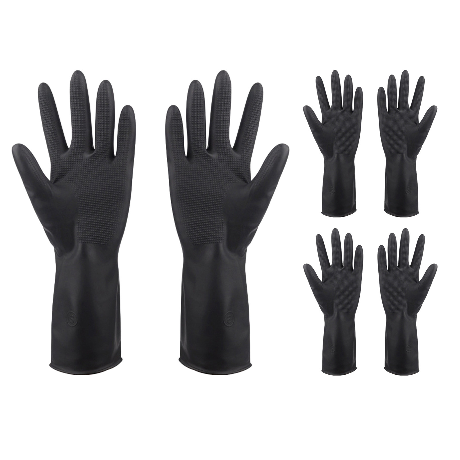 Salon Gloves Reusable Latex Gloves Hair Dye Gloves Hair Coloring Gloves ...
