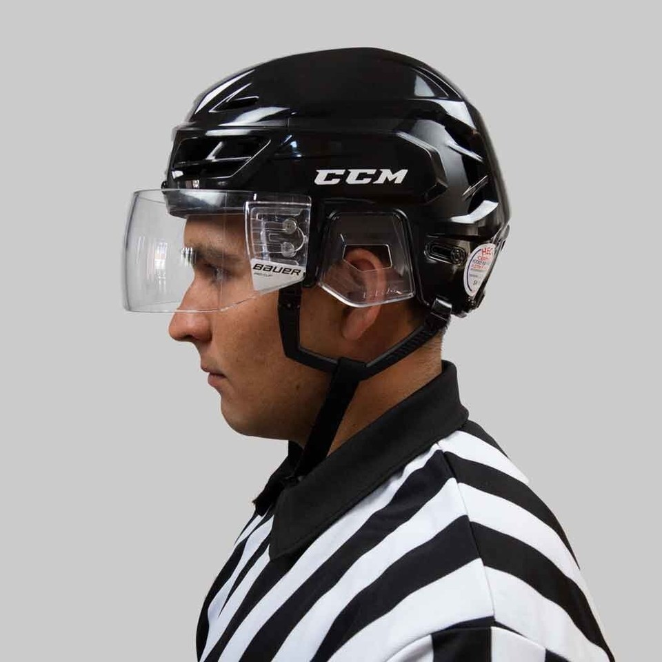 Bauer Pro-Clip Visor Install Hardware Kit | Screws Spacers HDO Straight Shield | eBay