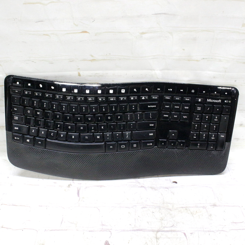 Microsoft Wireless Comfort Keyboard 5050 #1728 Tested Turns On No ...