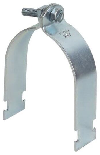 Steel City PBC 105 3/4, Strut Conduit Strap, Pvc Coated Sz 3/4In Stl, 1 ...