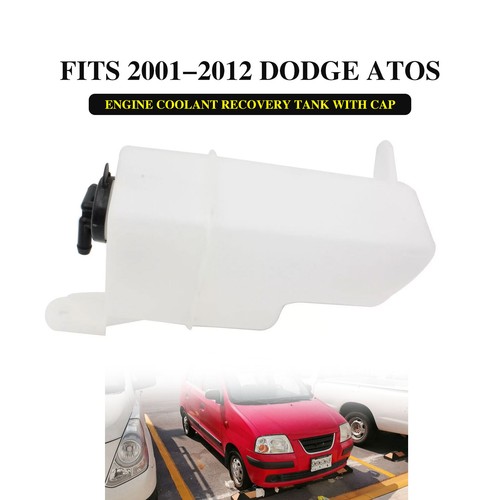 New Engine Coolant Recovery Tank with Cap For 2001-2012 Dodge Atos ...