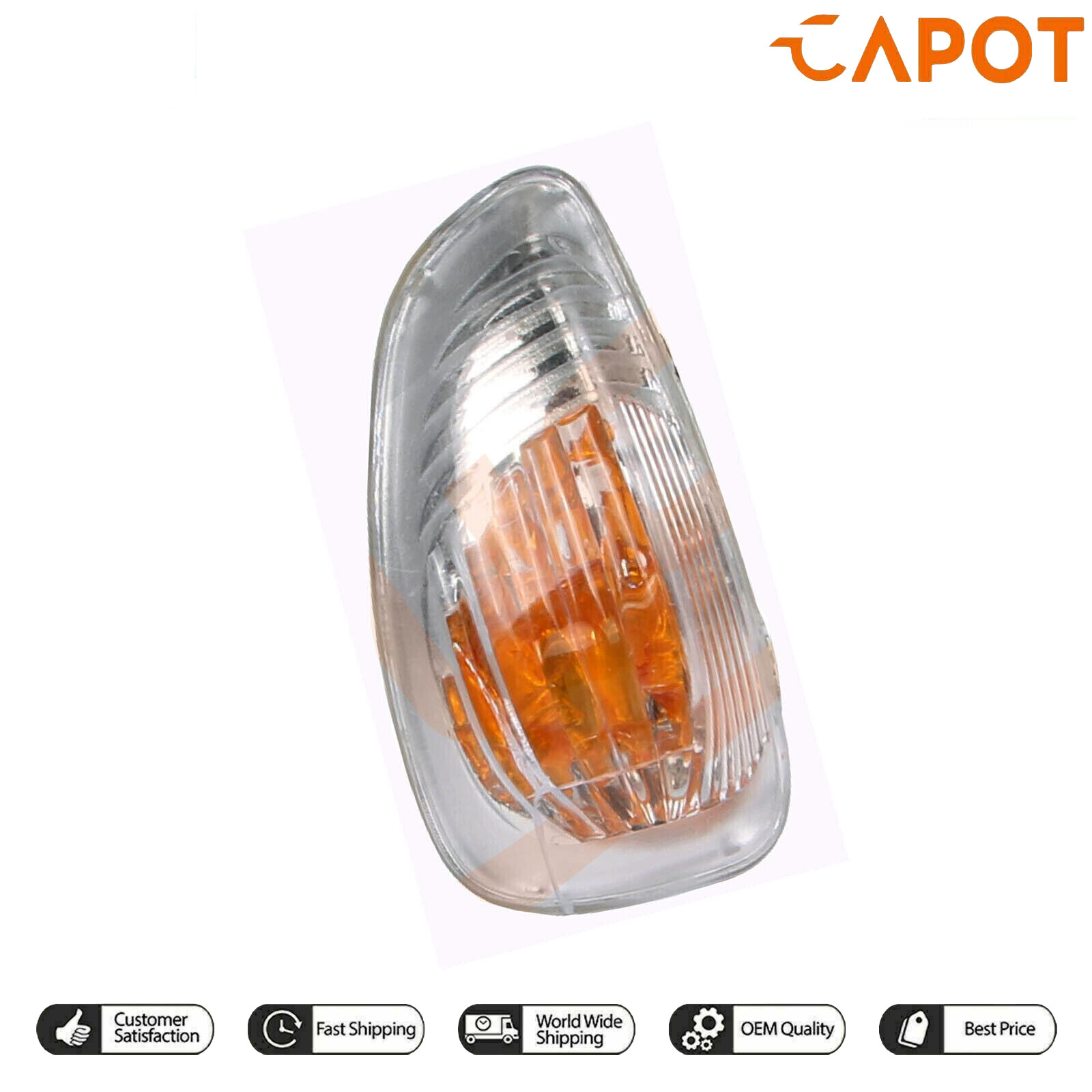 Wing Mirror Indicator Lens Left For Renault Master 3 Vauxhall Movano ...