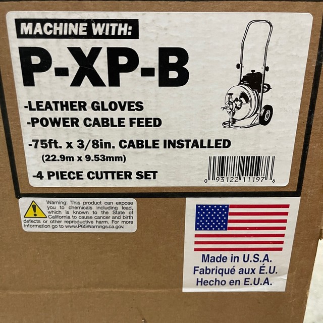 General Wire Mini-Rooter XP Drain Cleaner with Power Cable Feed (P-XP-B ...