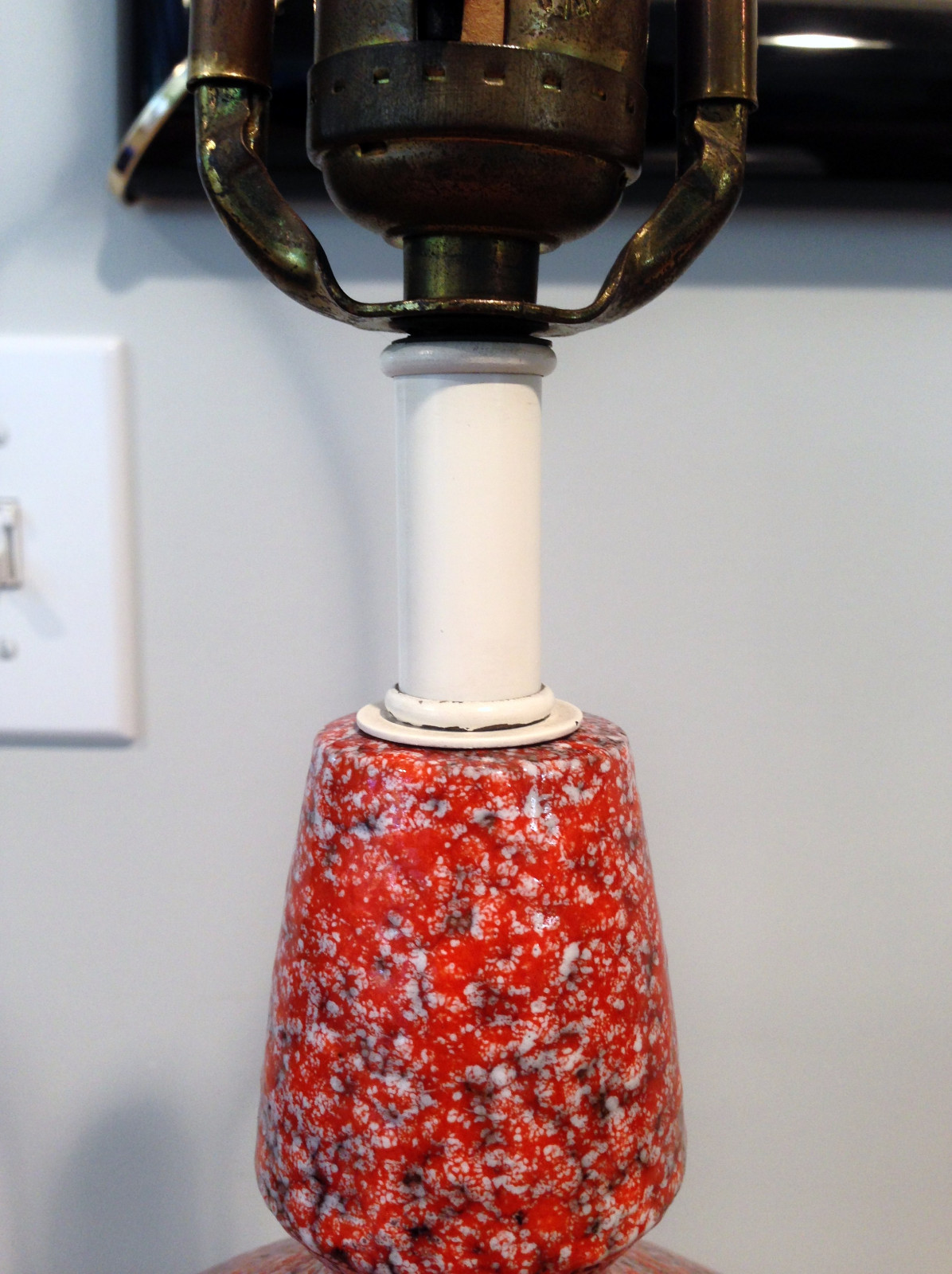 Vintage Raymor Italy Pottery Lamp with Raymor Label and Signature | eBay