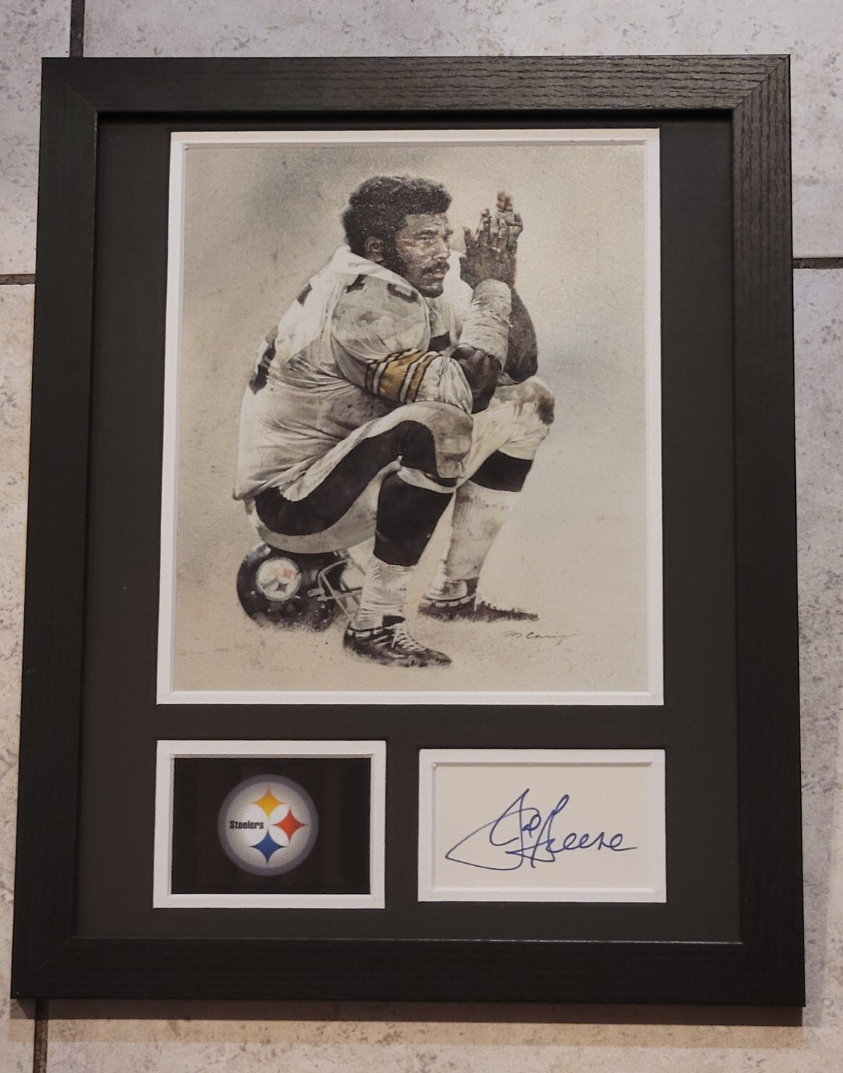 Joe Greene Autographed Memorabilia | Signed Photo, Jersey, Collectibles ...