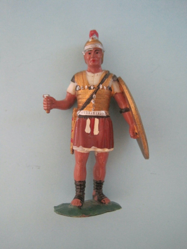 Roman Soldiers Toy Mini Fugurine W/ Shield 3" | eBay