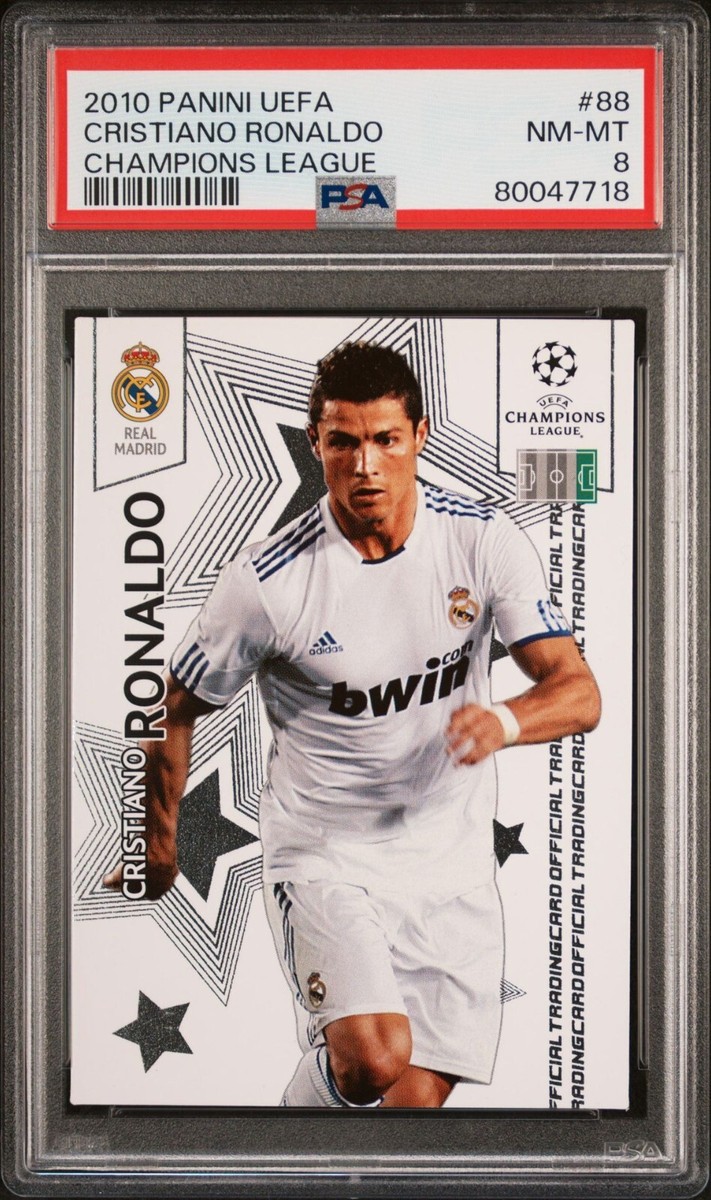 Cristiano Ronaldo 2010 Panini UEFA Champions League Real Cristiano Ronaldo 2010 Panini UEFA Champions League Real