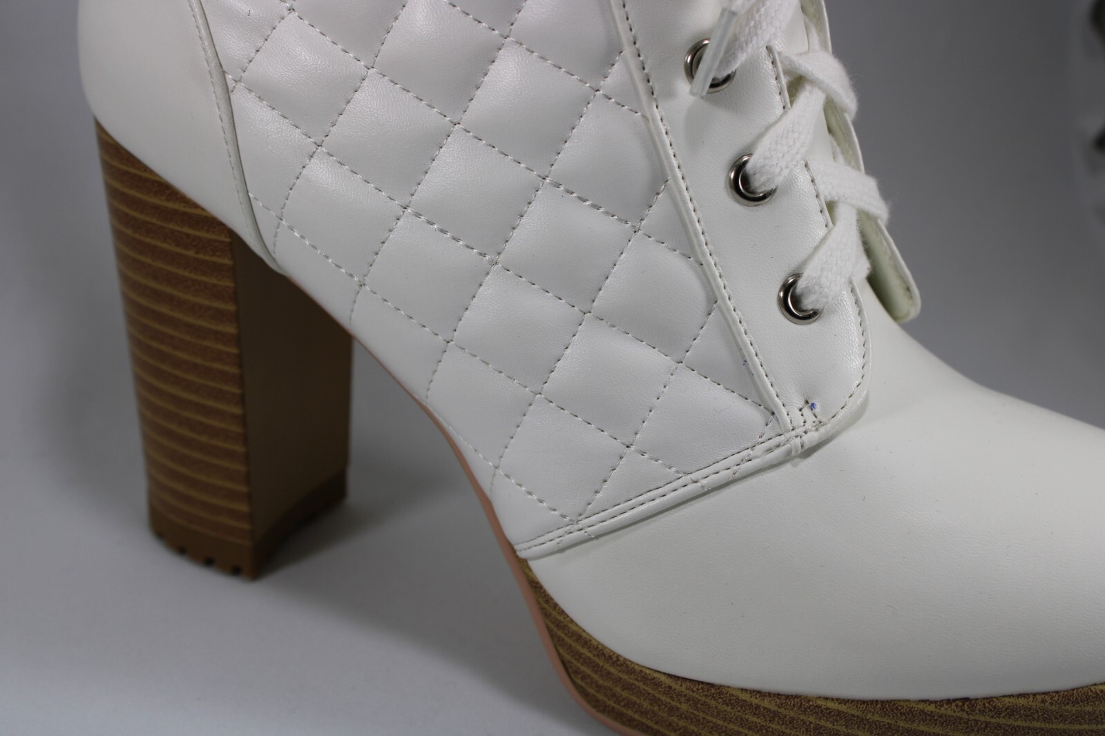 Limited Edition, Designer, White Diamond Heeled Boots, Size NZ 7 | eBay