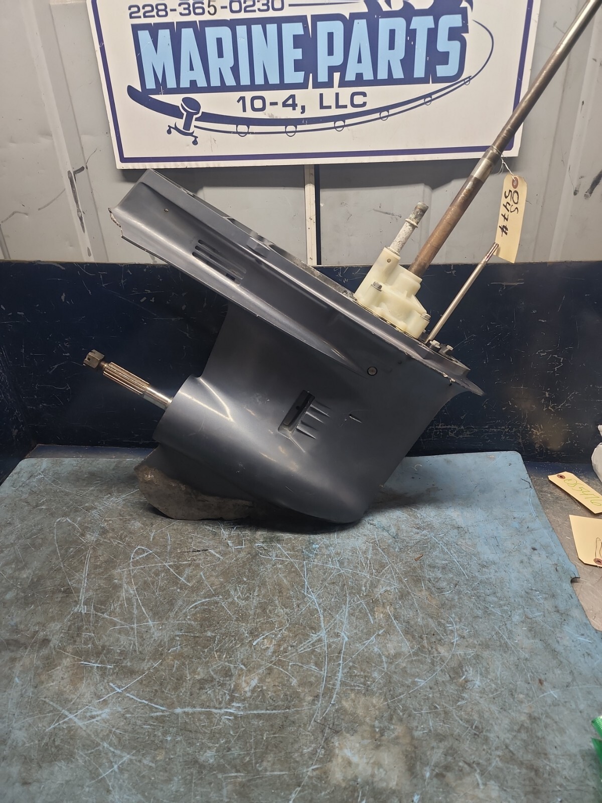 OS5474 YAMAHA MARINE LOWER UNIT GEAR CASE ASSY F150XA 25" 63P-45300-13 ...