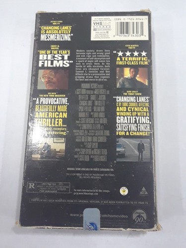 Changing Lanes (VHS, 2002) 97363343035| eBay
