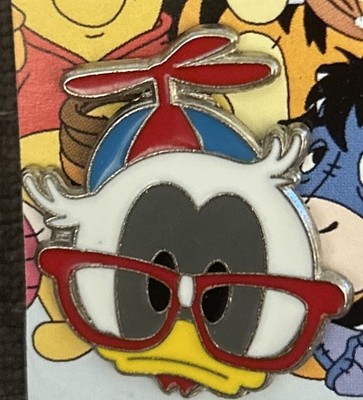 Disney Donald Duck nerd Pin | eBay