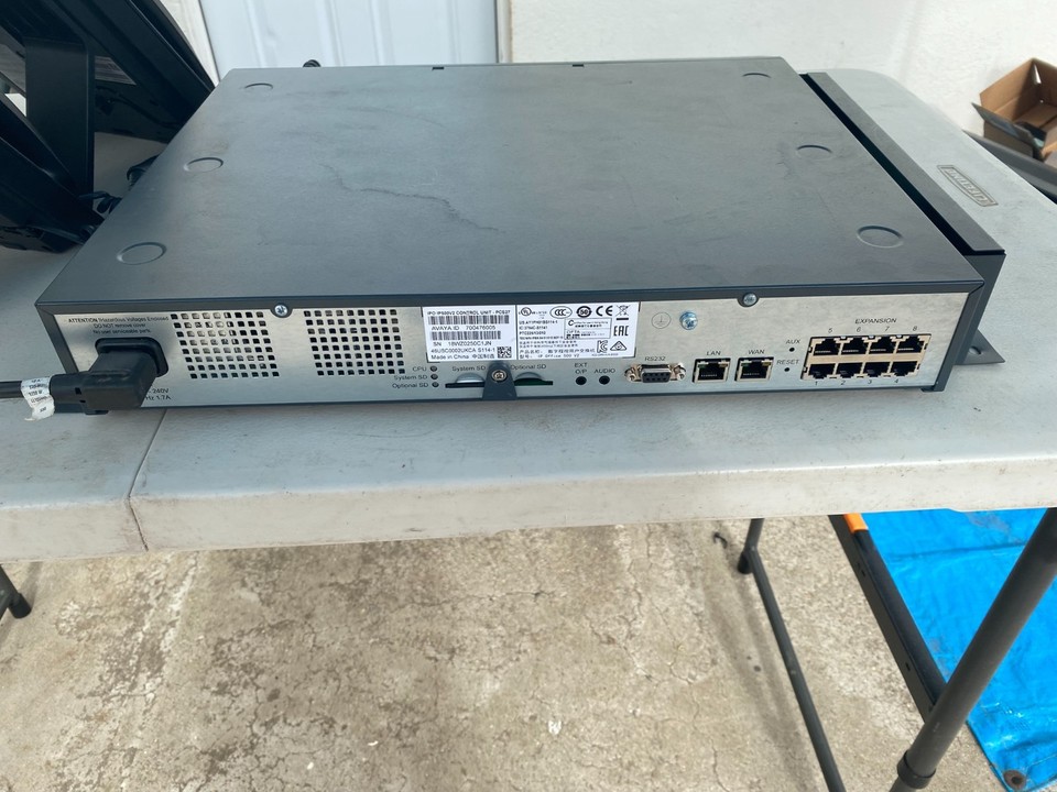 Avaya IP Office 500 V2 Control Unit + 3 Avaya Phones – Tested & Working ...
