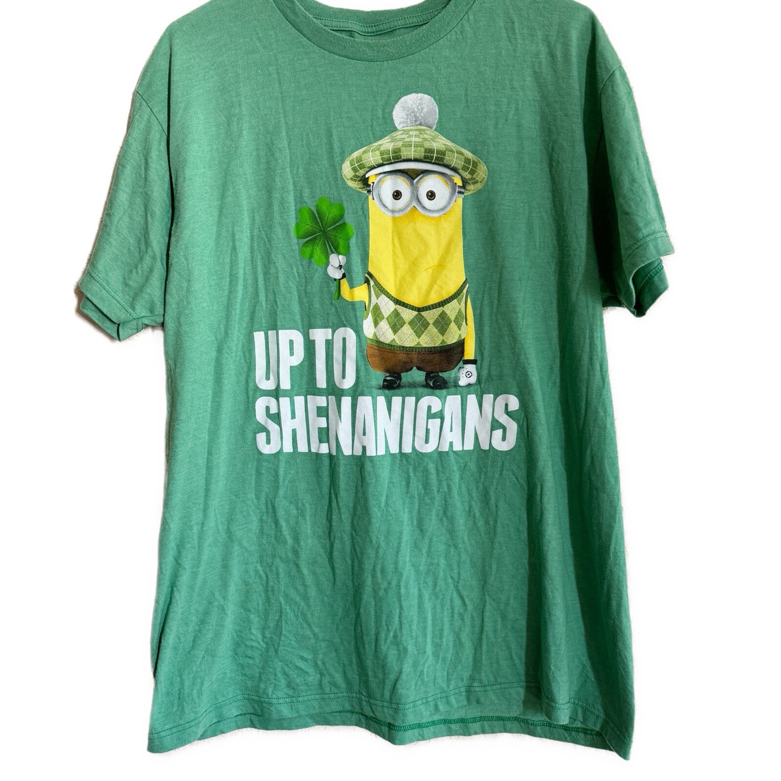 Despicable Me Minion Up To Shenanigans Green St Patri… - Gem