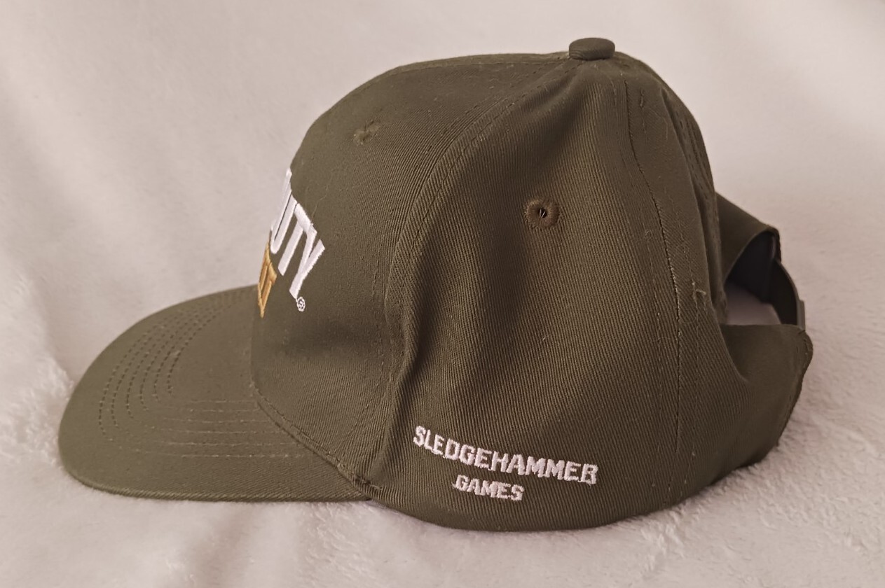 Call of Duty WW2 Hat Sledgehammer Games Snapback Cap… - Gem