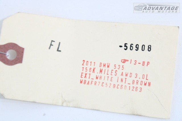 2011 BMW 550i Firewall Upper Section Left 51717211464 for sale online ...