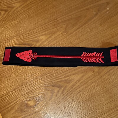 Black With Red Arrow OA Brotherhood Sash 65” Unofficial Collectors Sash ...