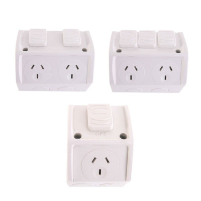 Weatherproof Power Point Socket Outlet Weather GPO External Outdoor ...