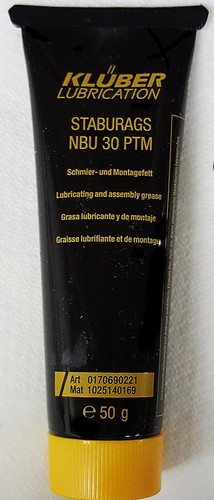 Kluber Staburags NBU 30 PTM Lubricating and Assembly Grease 50g Tube ...