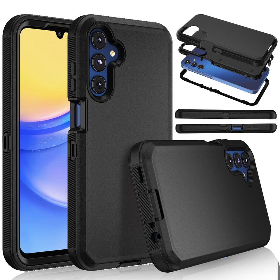 For Samsung Galaxy A15 A35 A55 5G Case Fits Otterbox Defender + Screen ...