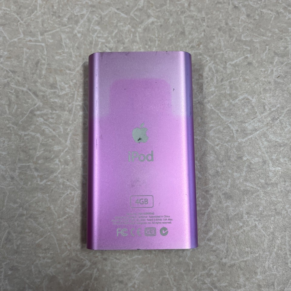 Apple iPod Mini 1st Generation Pink, A1051, 4GB, Works Battery Good | eBay