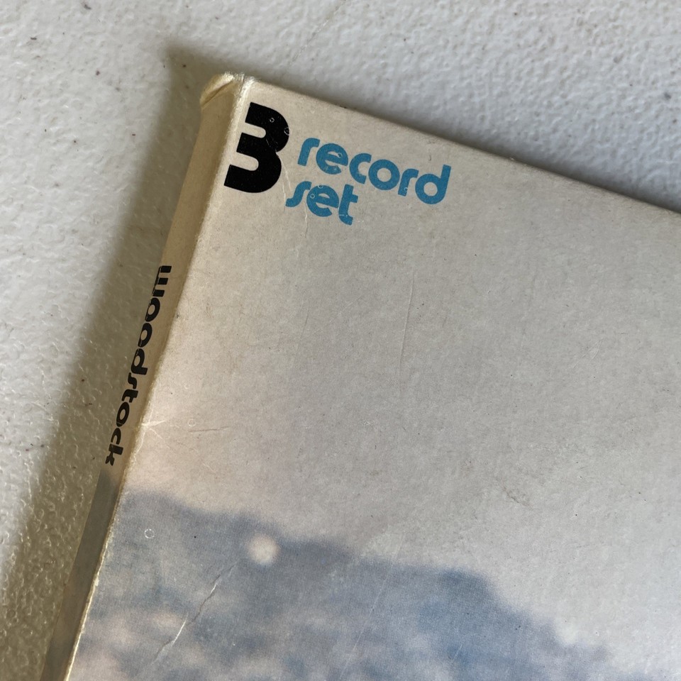 Woodstock 3 Record Set Original 1970/ Woodstock 2 Record Set Original ...