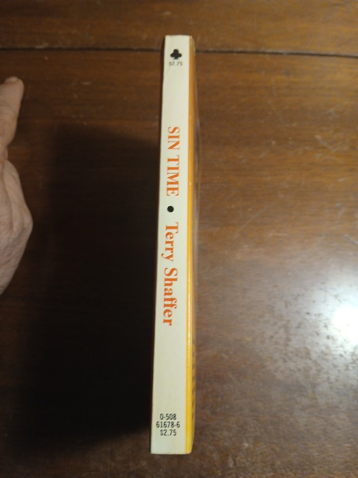Vintage Pulp Sleaze Sin Time by Terry Shaffer 1981 Paperback Midwood ...