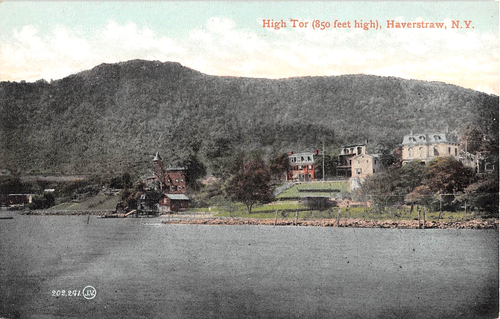 c.1910 Homes & High Tor Mt. Haverstraw NY post card Rockland county | eBay