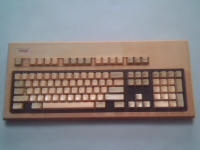 Compaq Enhanced Keyboard - foam and foil keyswitch - vintage, working ...