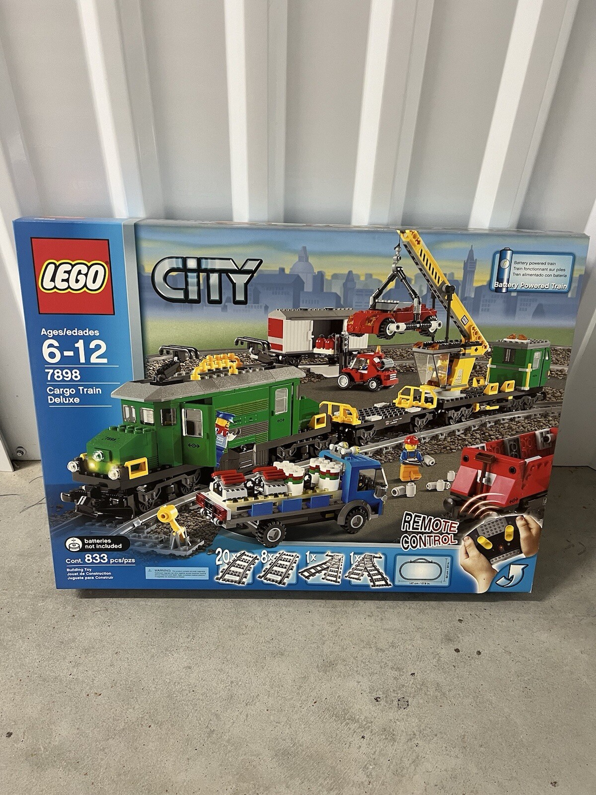 LEGO CITY: Cargo Train Deluxe (7898) for sale online | eBay