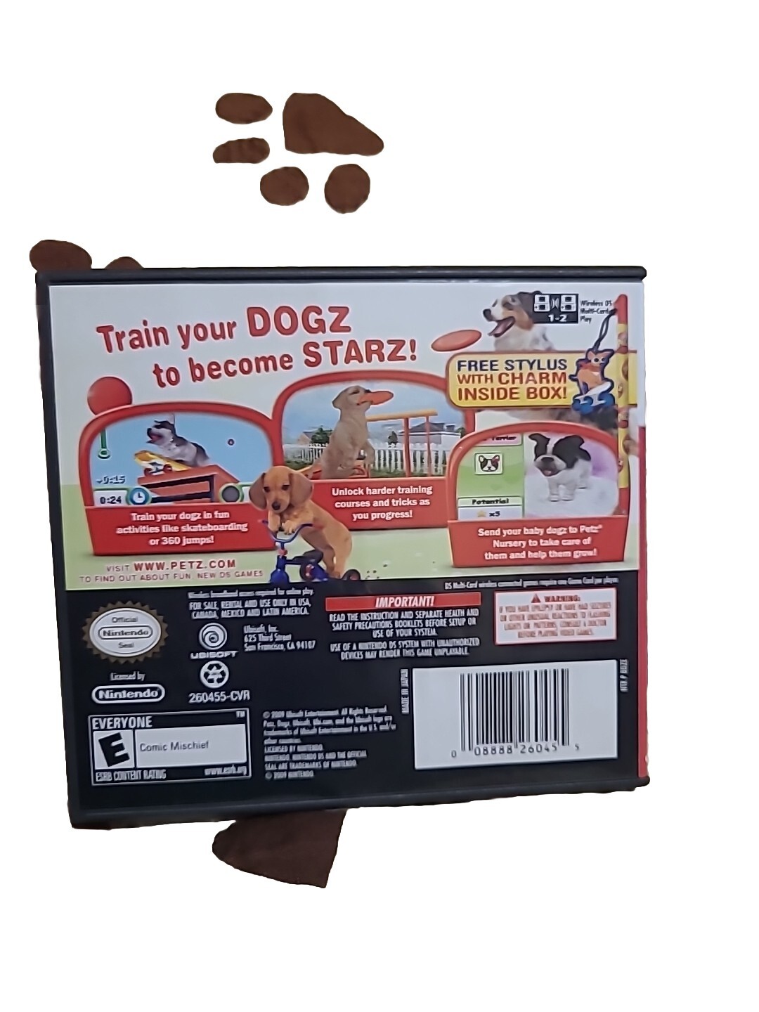 Petz Dogz Talent Show Nintendo DS Game with Instruction Booklet by ...