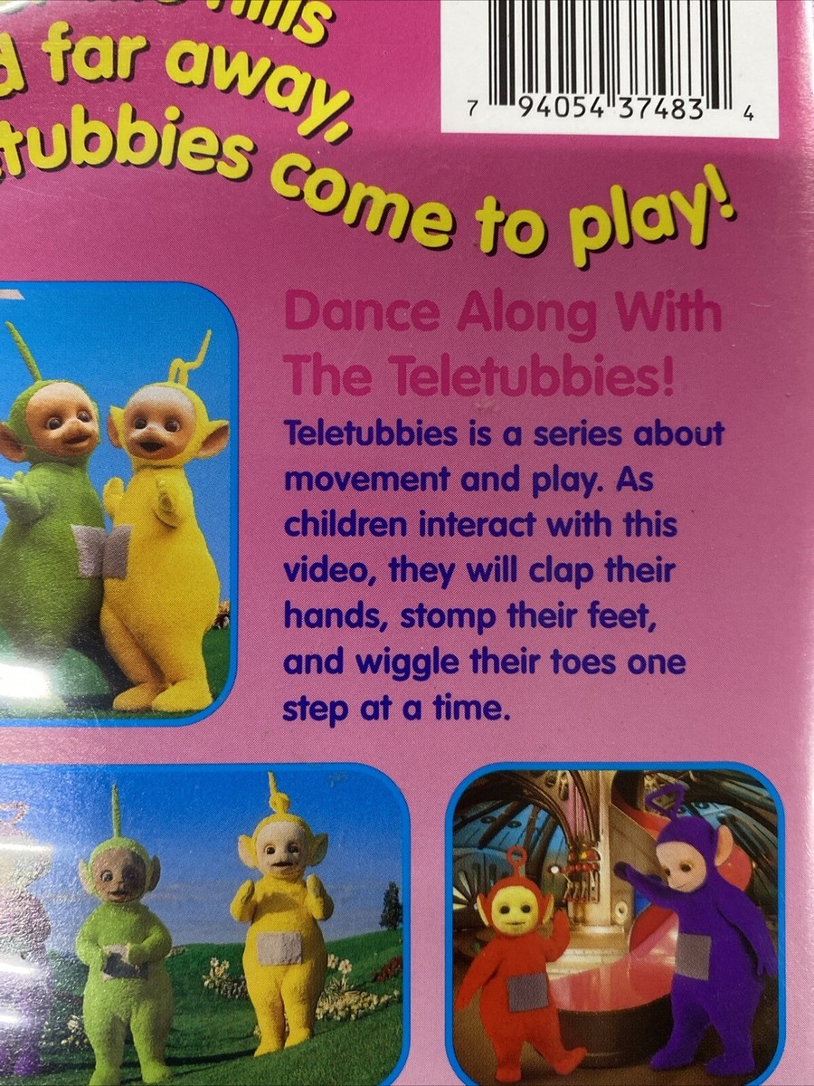 Teletubbies Dance With The Teletubbies Vhs Ebay