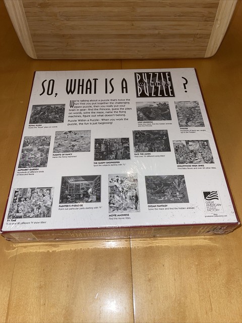 Jigsaw Puzzle 550pc The Sleepy Shopkeeper Mike Wilks Great American ...