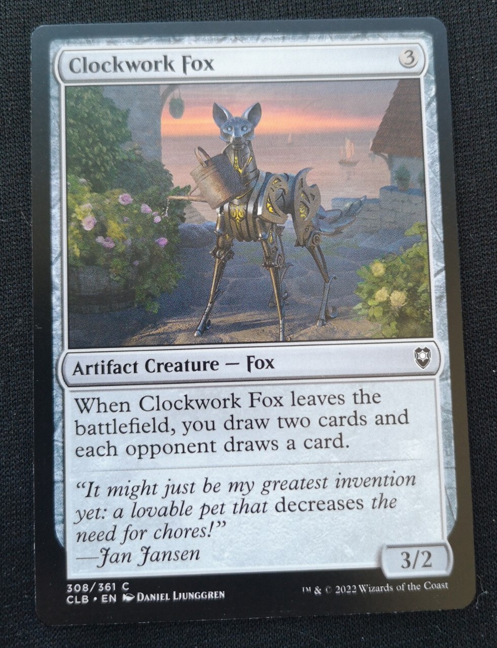 Clockwork Fox - CLB - NM Unplayed - EN - 308 | eBay