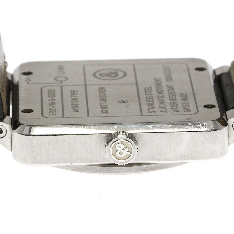 Bell & Ross BR01-96 Big Date BR01-96B-CA Men's Watch From Japan G0730 ...