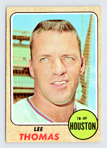 1968 Topps Card, #438 Lee Thomas, Houston Astros | eBay