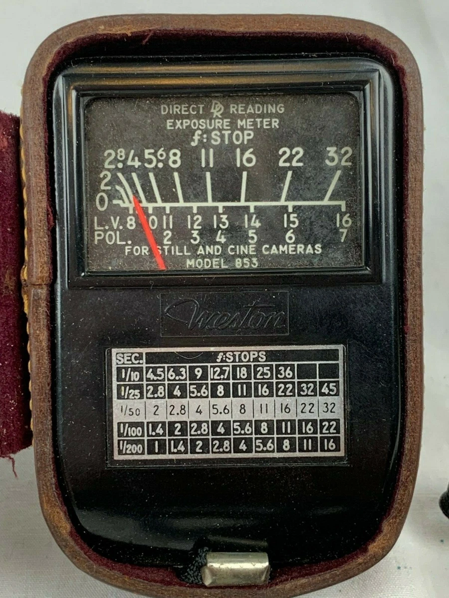Weston Light Meter Model 853 | Shelly Lighting