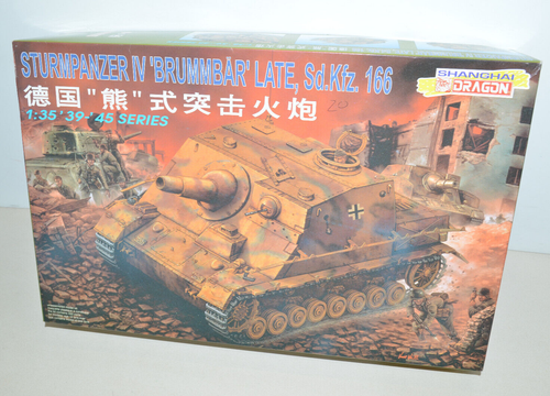 Dragon 1:35 Scale TANK MODEL Sturmpanzer IV Brummbar Late Sd.Kfz. 166 ...
