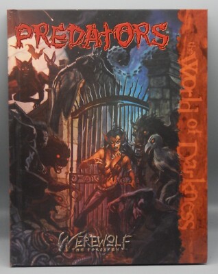 White Wolf WORLD OF DARKNESS rpg WEREWOLF THE FORSAKEN Predators ...