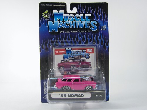 Muscle Machines 55 Chevy Nomad 1:64 Scale 2000 Funline Merchandise Co ...