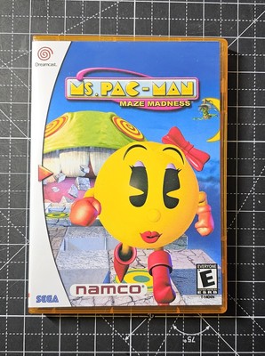 Dreamcast Mrs. Pac-Man Maze Madness Custom Case - NO Game or Manual | eBay