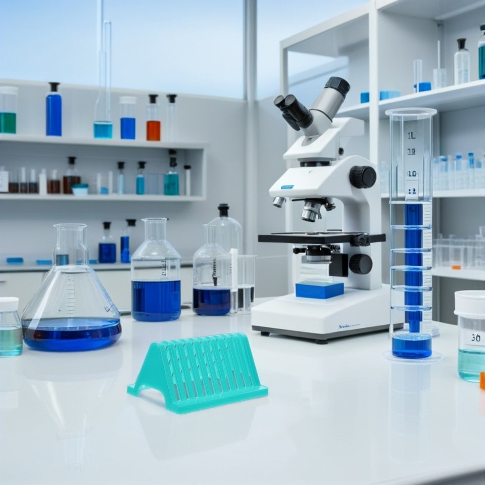 2pcs Glass Slide Drying Rack: Lab Glass Slide Storage Rack - Microscope ...