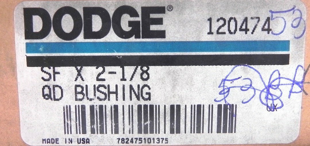 Dodge QD Bushing SF X 2-1/8 | eBay
