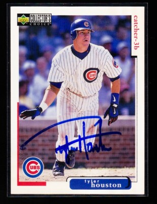 1998 Upper Deck Tyler Houston Signed Autograph #57 Baseball Card | eBay