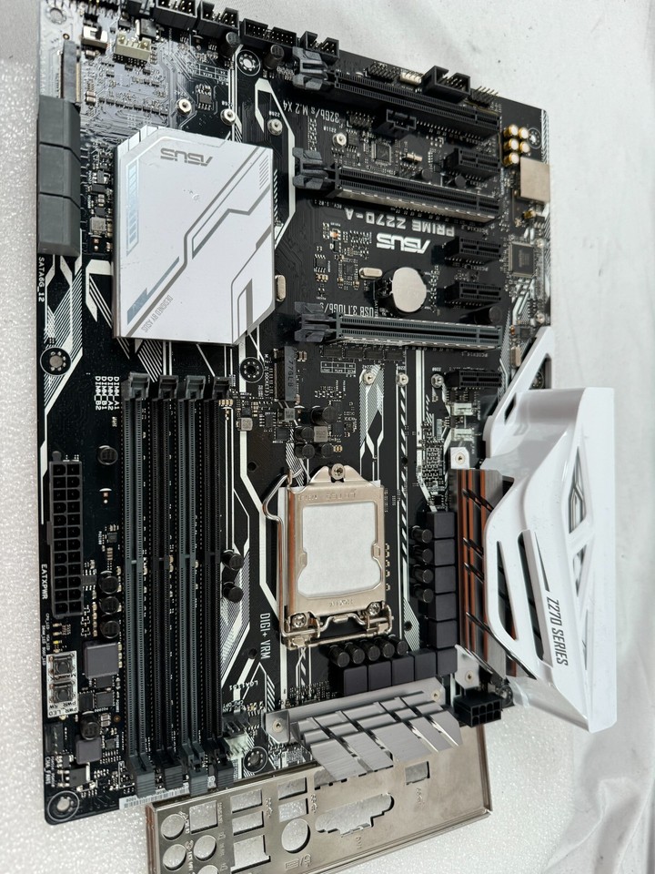 Asus Prime Z270-A Gaming PC LGA 1151 DDR4 Motherboard - White; Tested ...