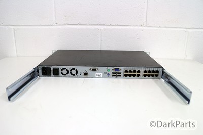 Dell PowerEdge 2161DS-2 16-Port IP KVM CK318 0CK318 with Rack Mount ...