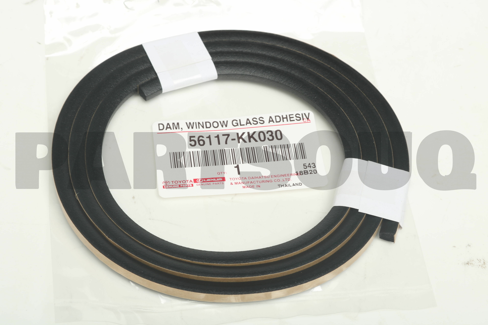 56117KK030 Genuine Toyota DAM WINDOW GLASS AD 56117-KK030 | eBay